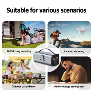 350W Portable Solar Power Station 109600mah Large Capacity Home ...