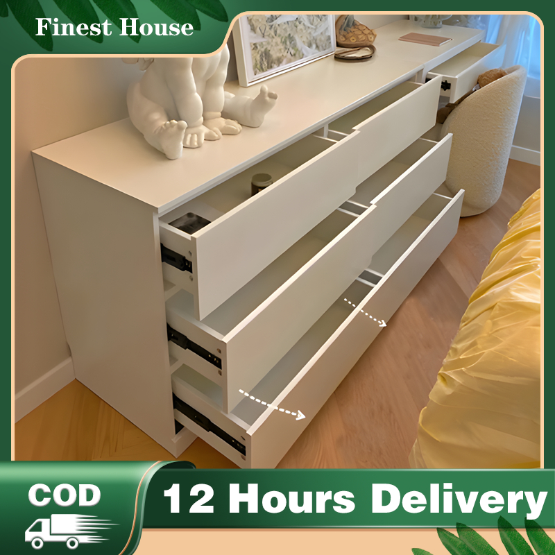 [Solid Wood] Chest Drawer Cabinet for clothes 4/5 Layer Durabox Cabinet ...