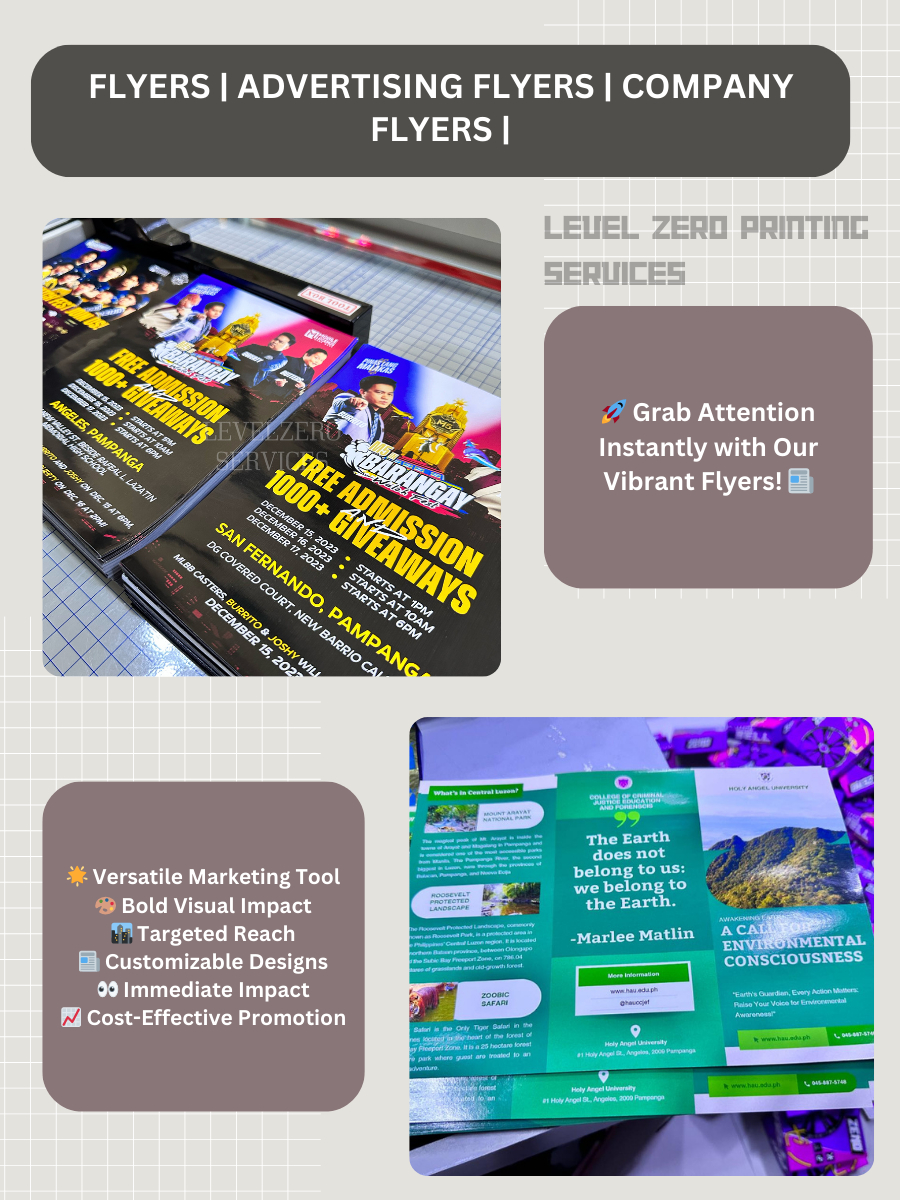 FLYERS | COMPANY FLYERS | ADVERTISING | SCHOOL/UNIVERSITY FLYERS | A5 ...