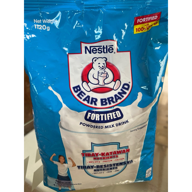 Bear Brand Fortified Powdered Milk Drink 1120g | Shopee Philippines