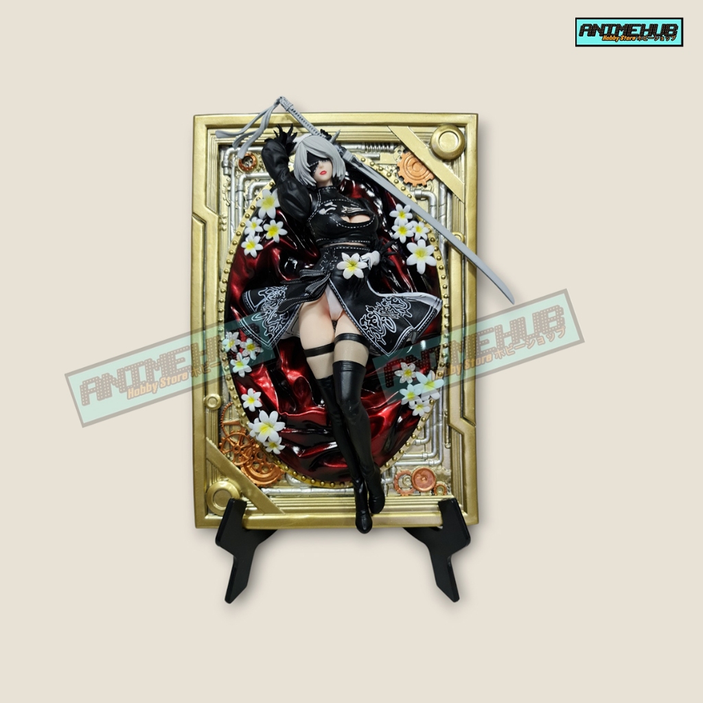 Nier Automata 2B 3D Frame Black Ver. GK LDS Knock Off | Shopee Philippines