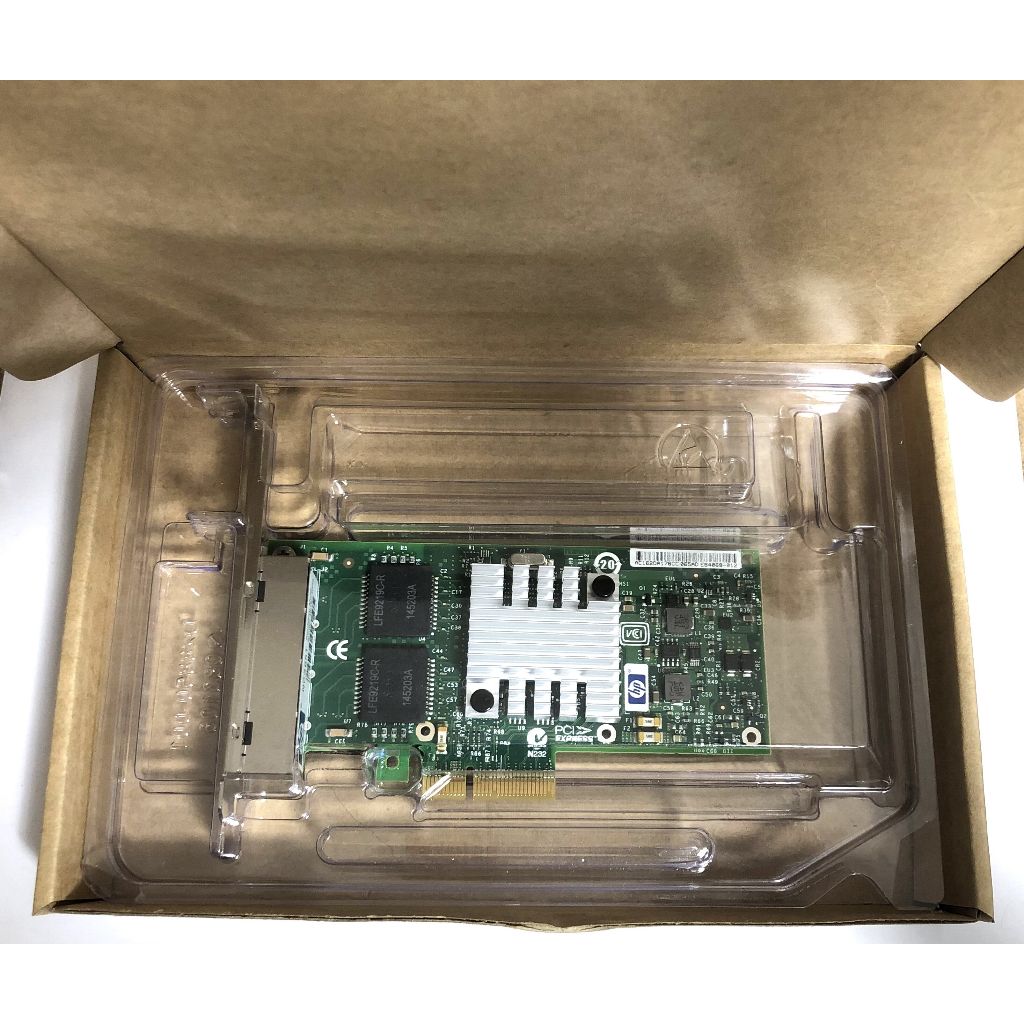 HP NC365T 593720-001 PCI-E 4 Port Gigabit Ethernet I340-T4 Adapter ...