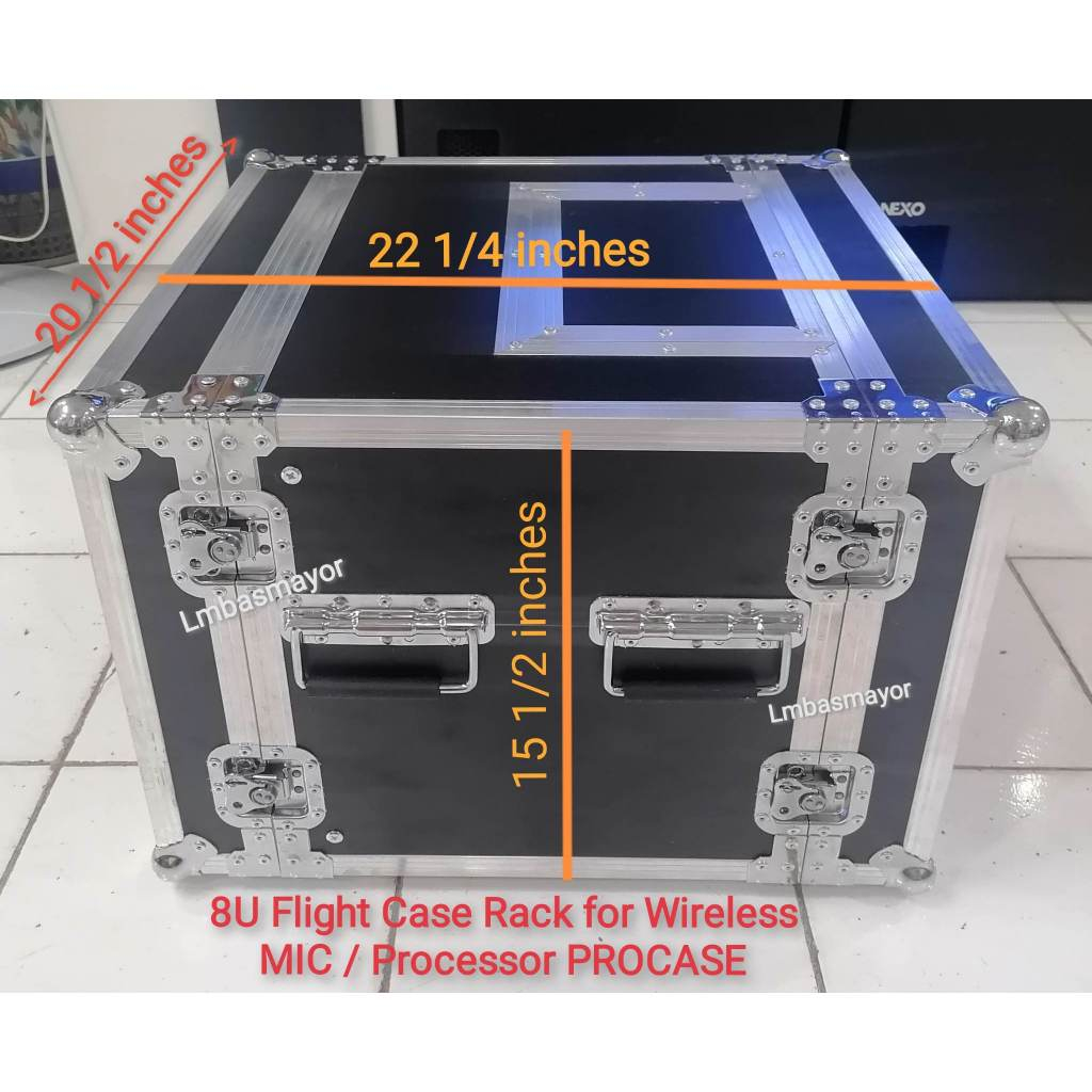 8U Flight Case Rack for Wireless MIC / Processor PROCASE | Shopee ...