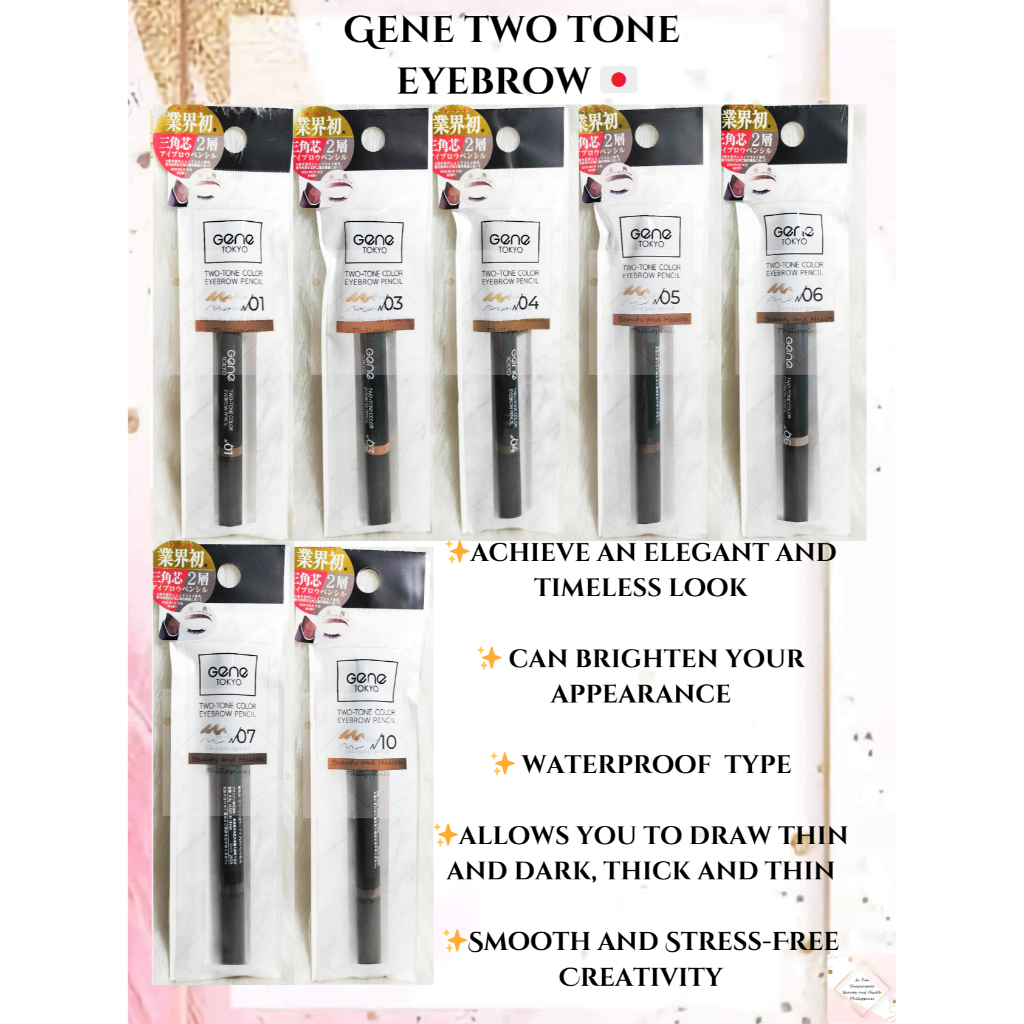 2 In 1 Eyebrow Pencil with Automatic Rotating Long- lasting Tool Makeup ...