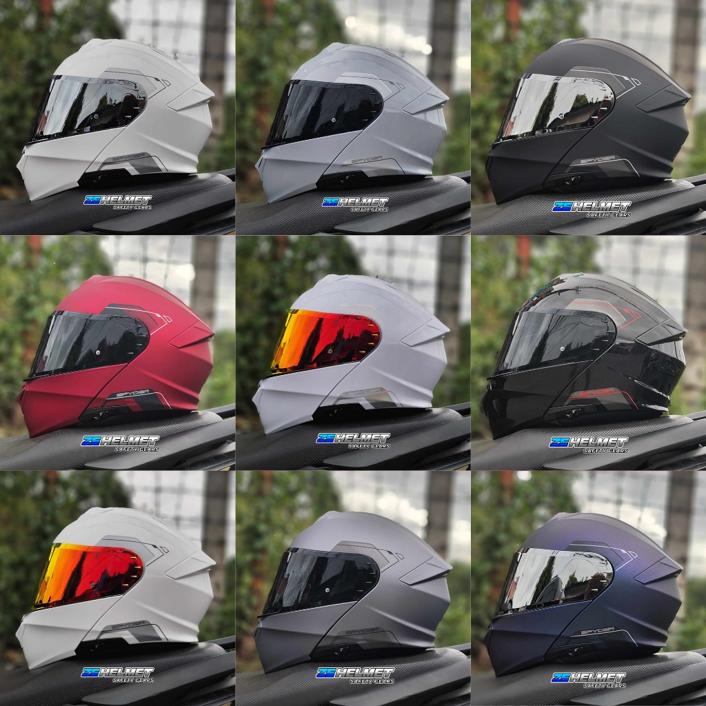 SPYDER FORCE PD (All Colors) MODULAR - DUAL VISOR (with Free Lens ...
