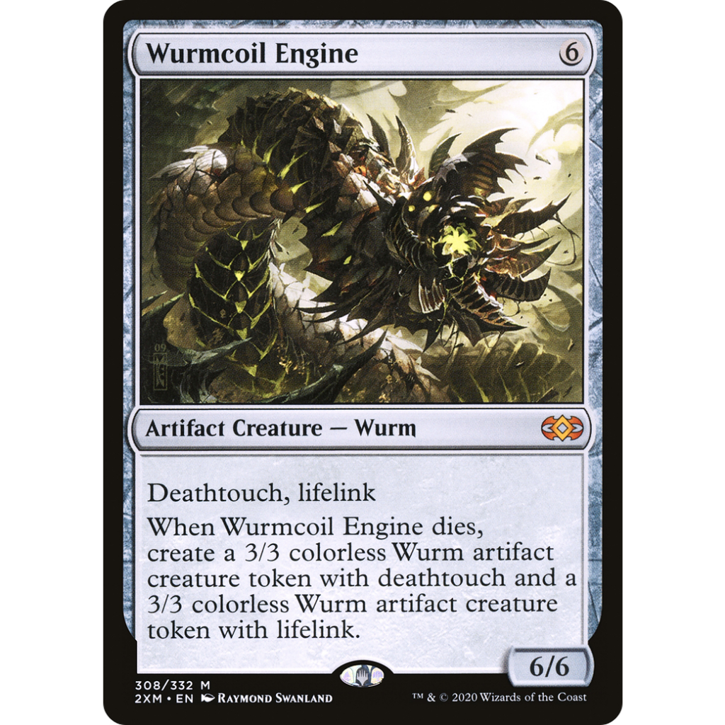 Wurmcoil Engine MTG High Rated Proxies (sticker is already on mtg card ...
