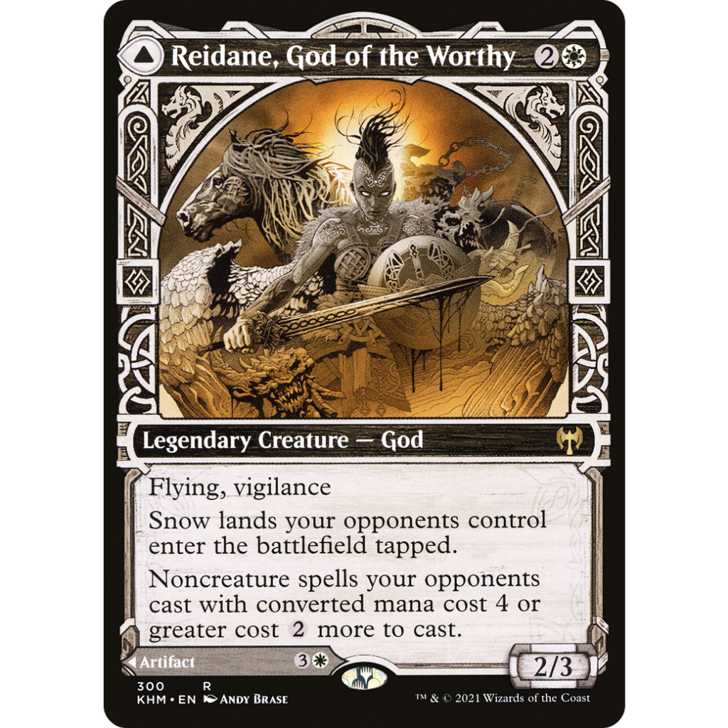 Reidane God of the Worthy KHM 2 with BACK MTG High Rated Proxies ...