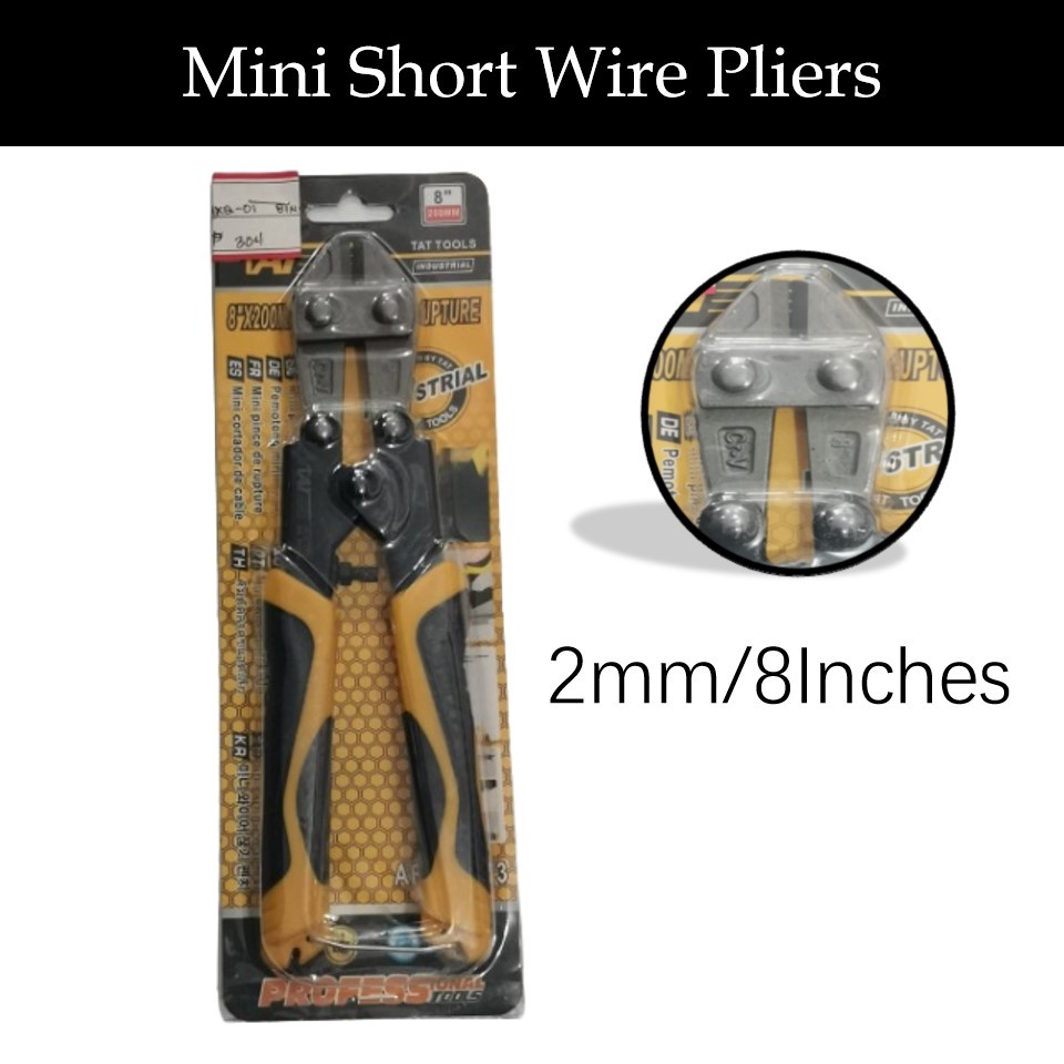 RTK Mini Short Wire Pliers 2mm/8inches | Shopee Philippines