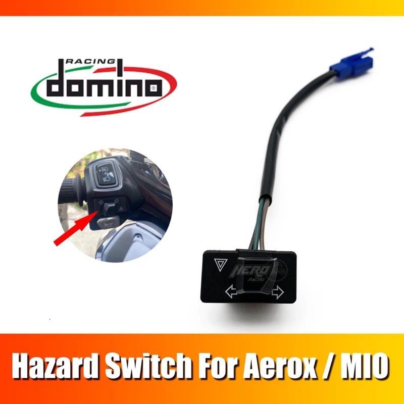Domino Hazard Switch for aerox 155,mio M3,honda scoopy etc. | Shopee ...