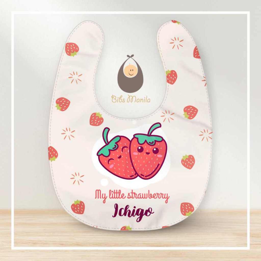Bibs Manila Berry Wild Personalized Baby Bib | Shopee Philippines