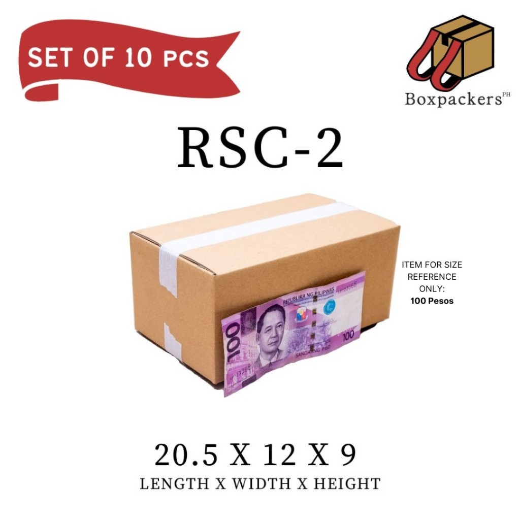 Corrugated Box Carton Shipping Box Regular Plain Box BOXPACKERS PH SET ...