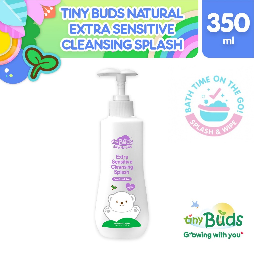 Tiny Buds Extra Sensitive Baby Cleansing Splash | Shopee Philippines