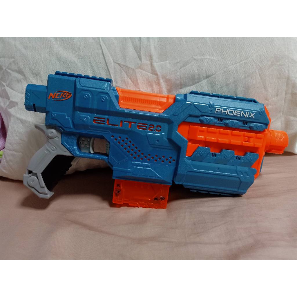 NERF Phoenix Elite 2.0 semi automatic magazine Stryfe Rapidstrike soft ...