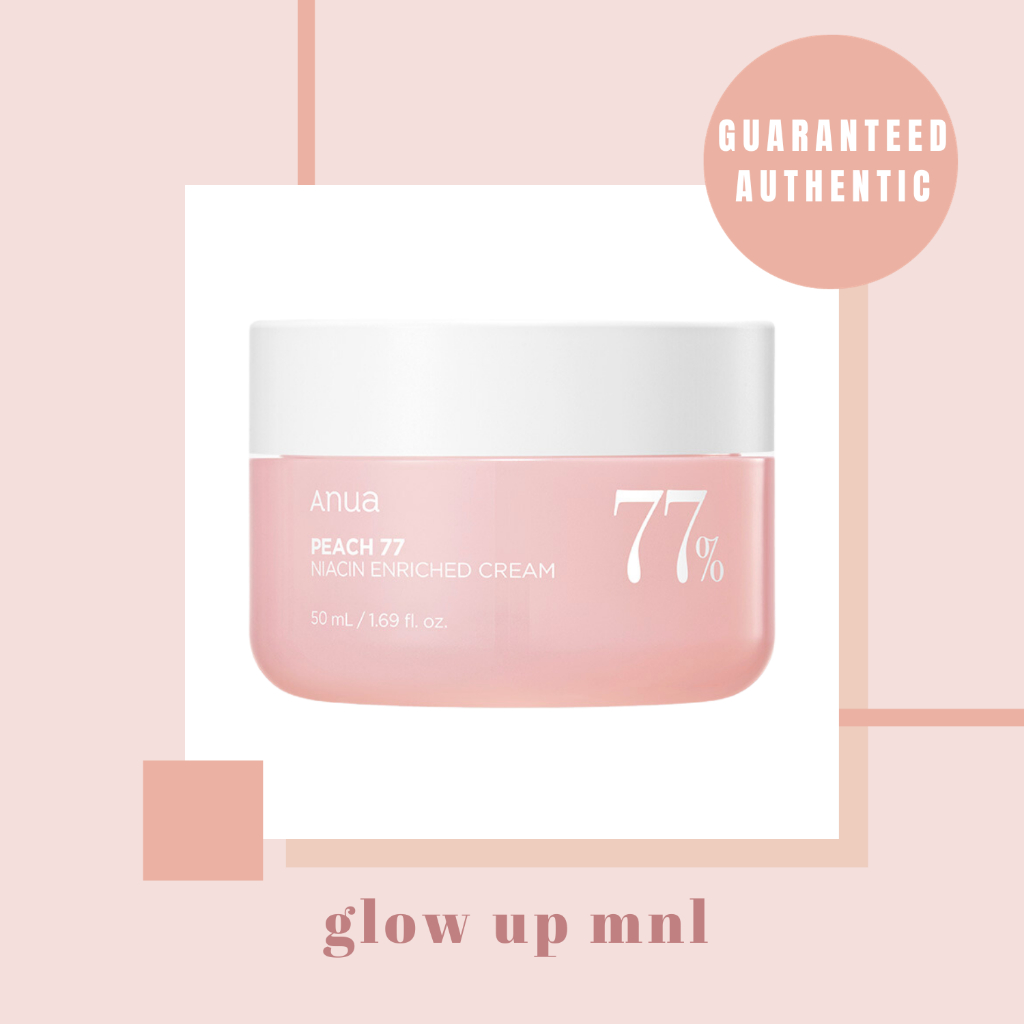 Anua Peach 77 Niacin Enriched Cream 50ml | Shopee Philippines