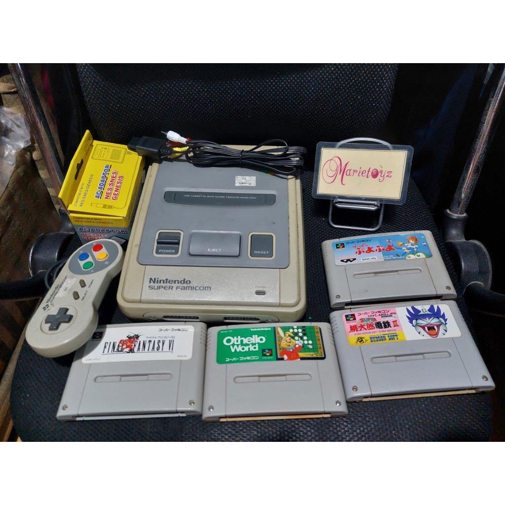 Super Family Computer Complete BUNDLE 3 (Japan, Tested, Complete ...