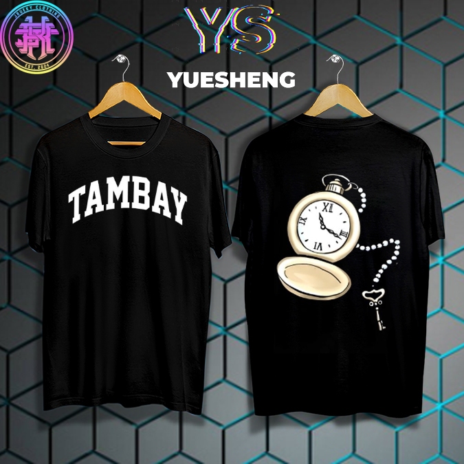 Tambay New Printing Doodle Loose Plus Size Cotton T Shirt Round Neck
