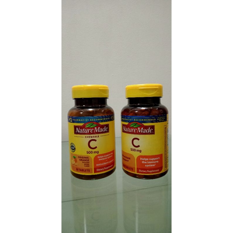 NATURE MADE VITAMIN C 500mg (250 tablets) | Shopee Philippines