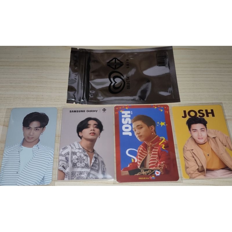 SB19 OFFICIAL MERCH JOSH PHOTOCARD SET | Shopee Philippines