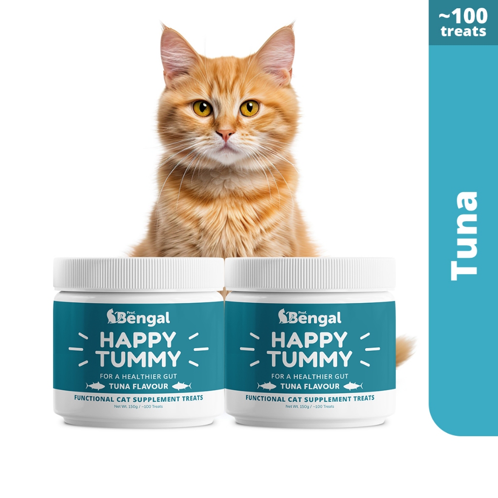 Prof Bengal Happy Tummy Cat Treats & Snacks -Double Delight | Cat ...
