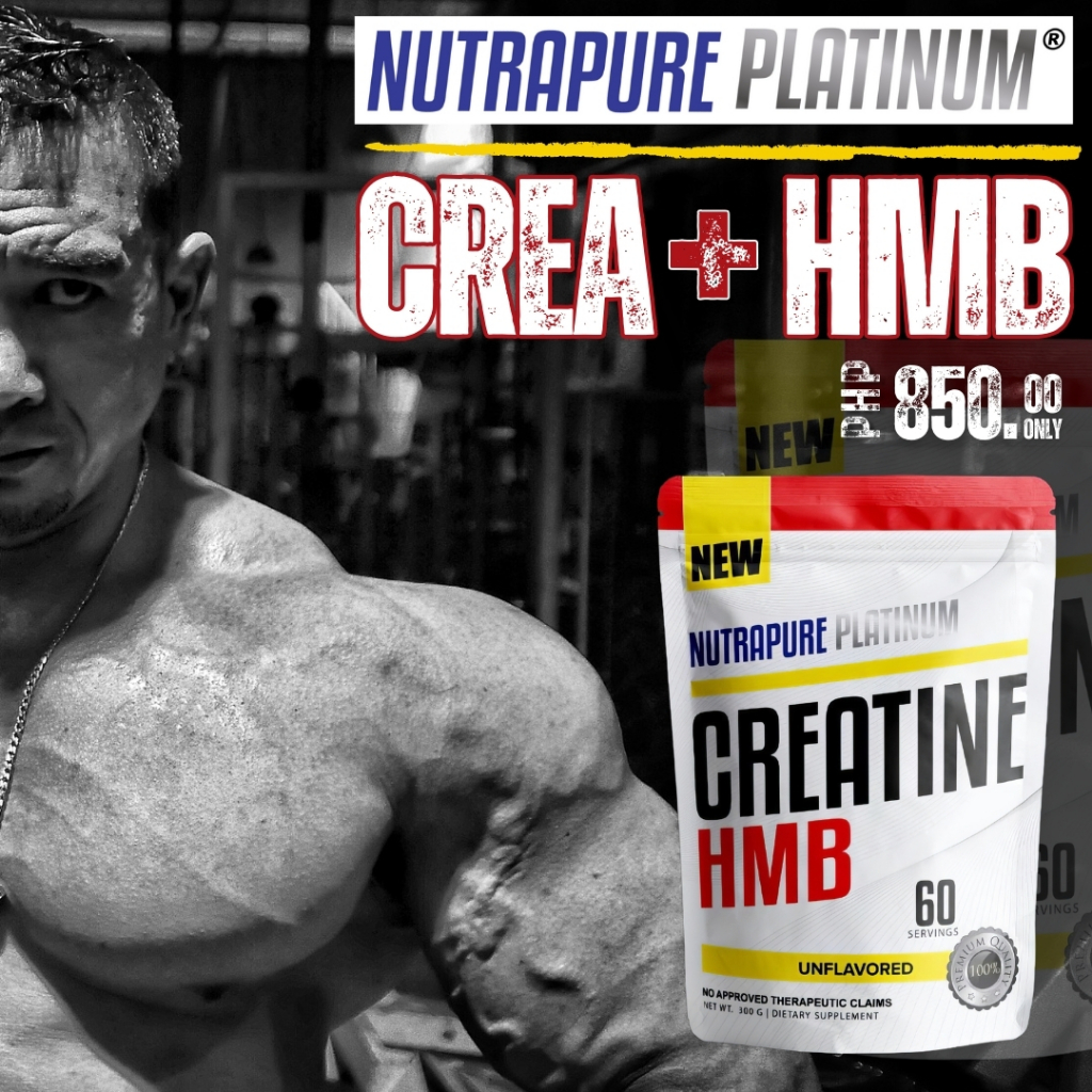 Nutrapure Creatine HMB 60servings | Shopee Philippines