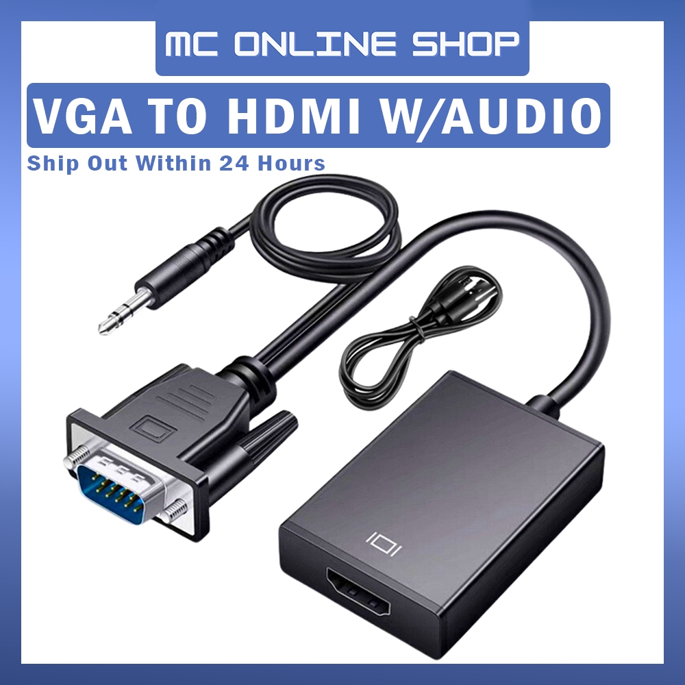 Cable Adapter Converters HDMI DVI VGA DP Display Port Male To Female ...