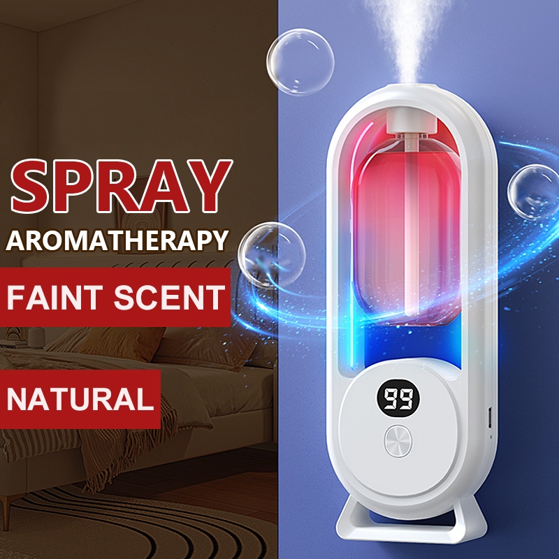 Digital display Rechargeable Fragrance Machine Automatic Aroma ...