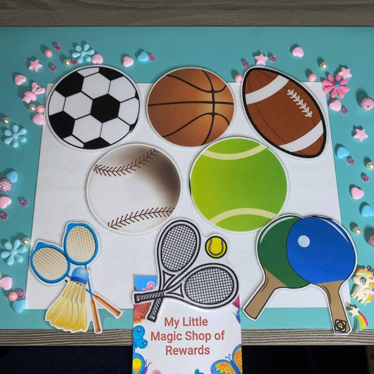 ESL props - 8 SPORTS MAGNETIC AND LAMINATED | Shopee Philippines