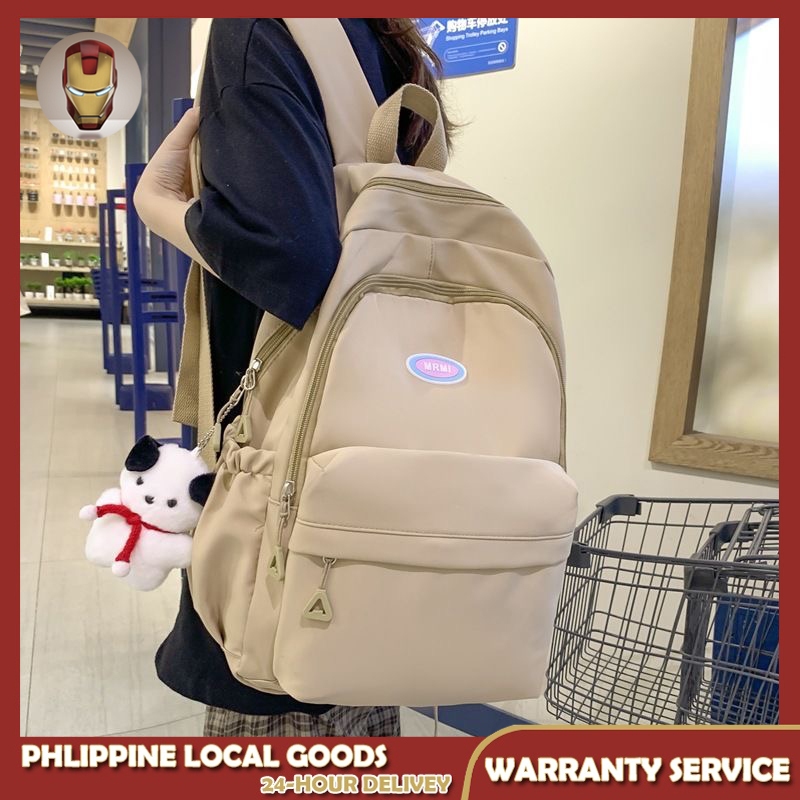 School Bag Backpack Computer Bag Student Simple Washable Woman Backpack ...