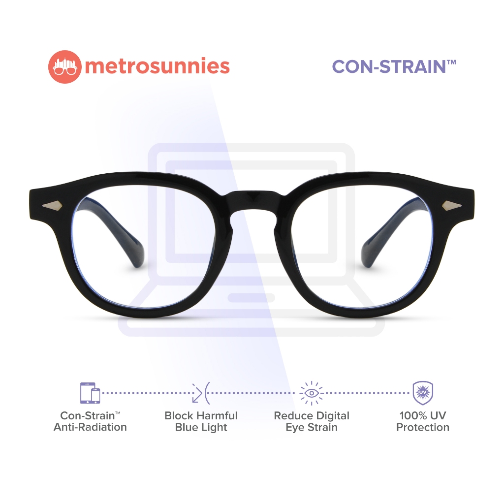 MetroSunnies Johnny Specs Con-Strain Anti Radiation Eyeglasses Women ...