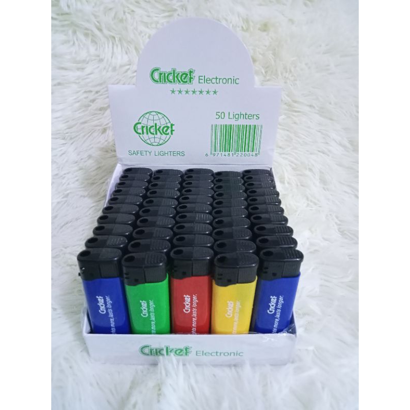 CRICKET LIGHTER 50PCS PER BOX | Shopee Philippines