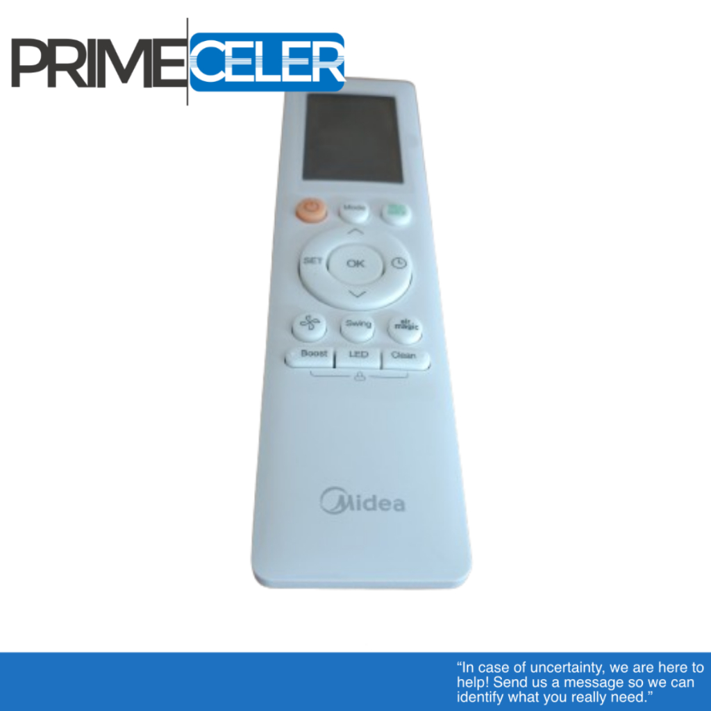 Remote Control for Midea Aircon Unit (Genesis Model AST) | Shopee ...