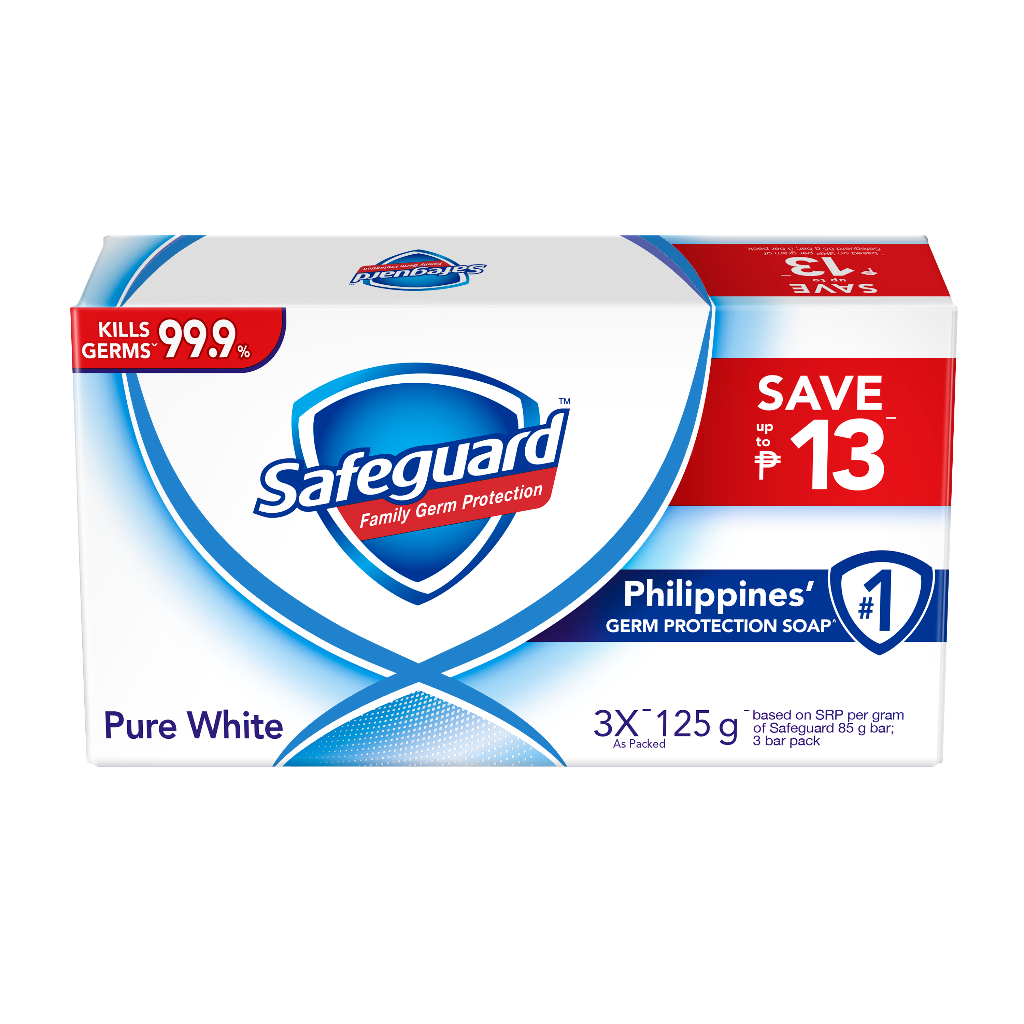 Safeguard Bar White 115g 3pid | Shopee Philippines