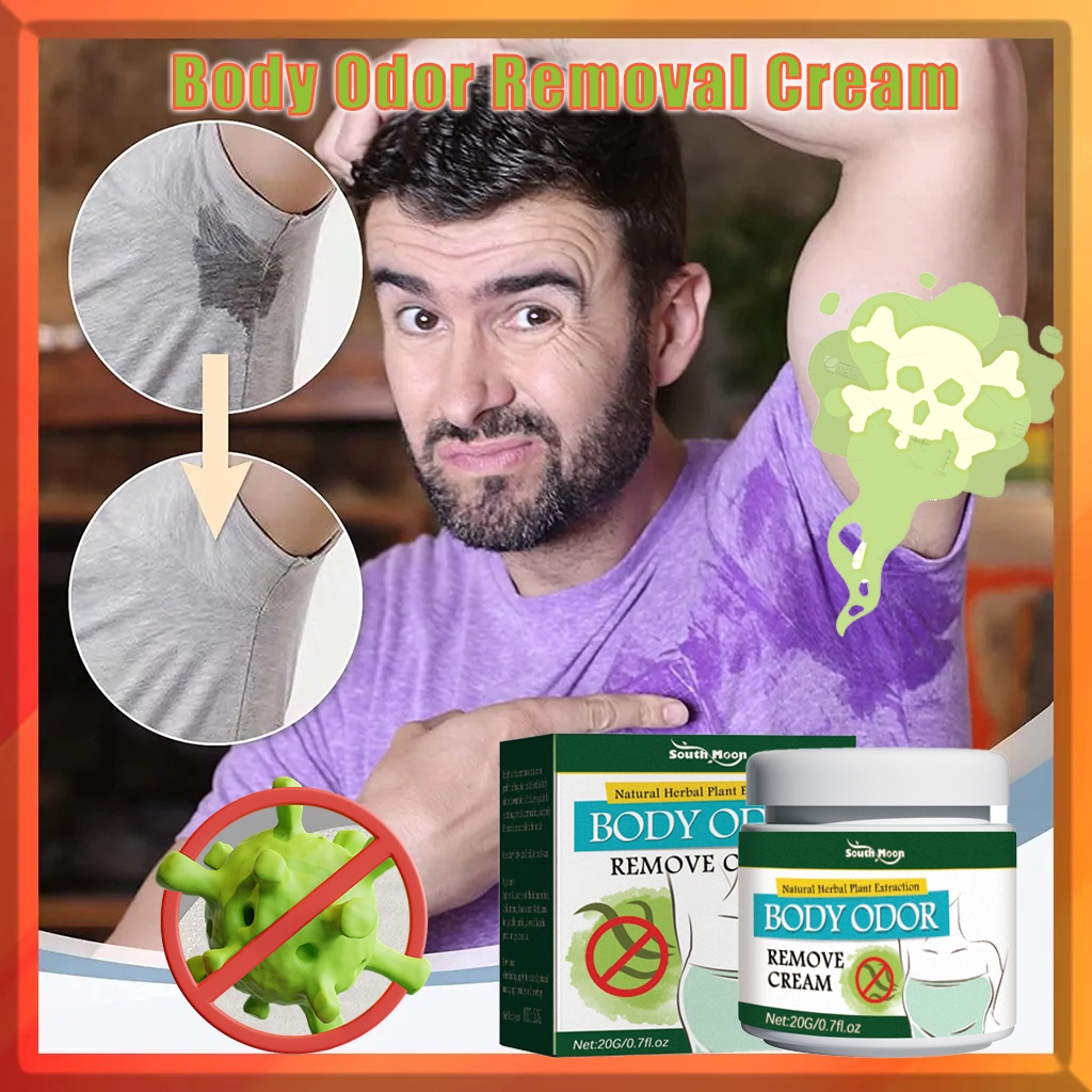 Body Odor Removal Cream Underarm Deodorant Antiperspirant Cream Armpit ...
