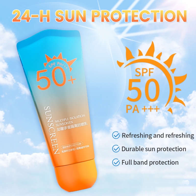 Sunscreen Whitening Sun Cream SPF 50+ Anti-Aging Oil-control ...