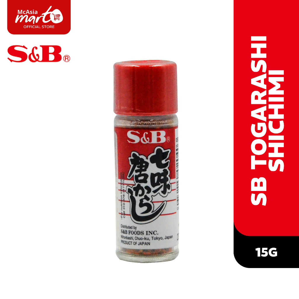 S&B TOGARASHI SHICHIMI 15G - MCASIA | Shopee Philippines