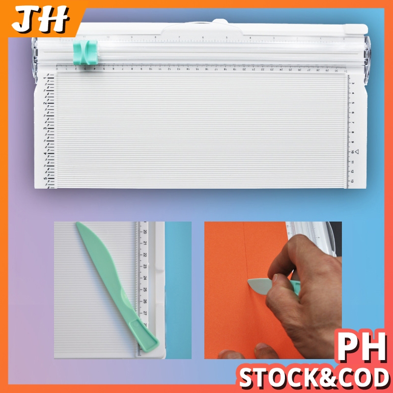 2in1 Multi-Function Paper Cutter Precision Paper Trimmer Scoring Board ...