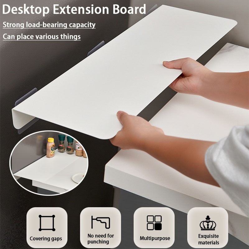 Desktop Extension Board Kitchen Countertop Wall Storage Rack Narrow Gap ...