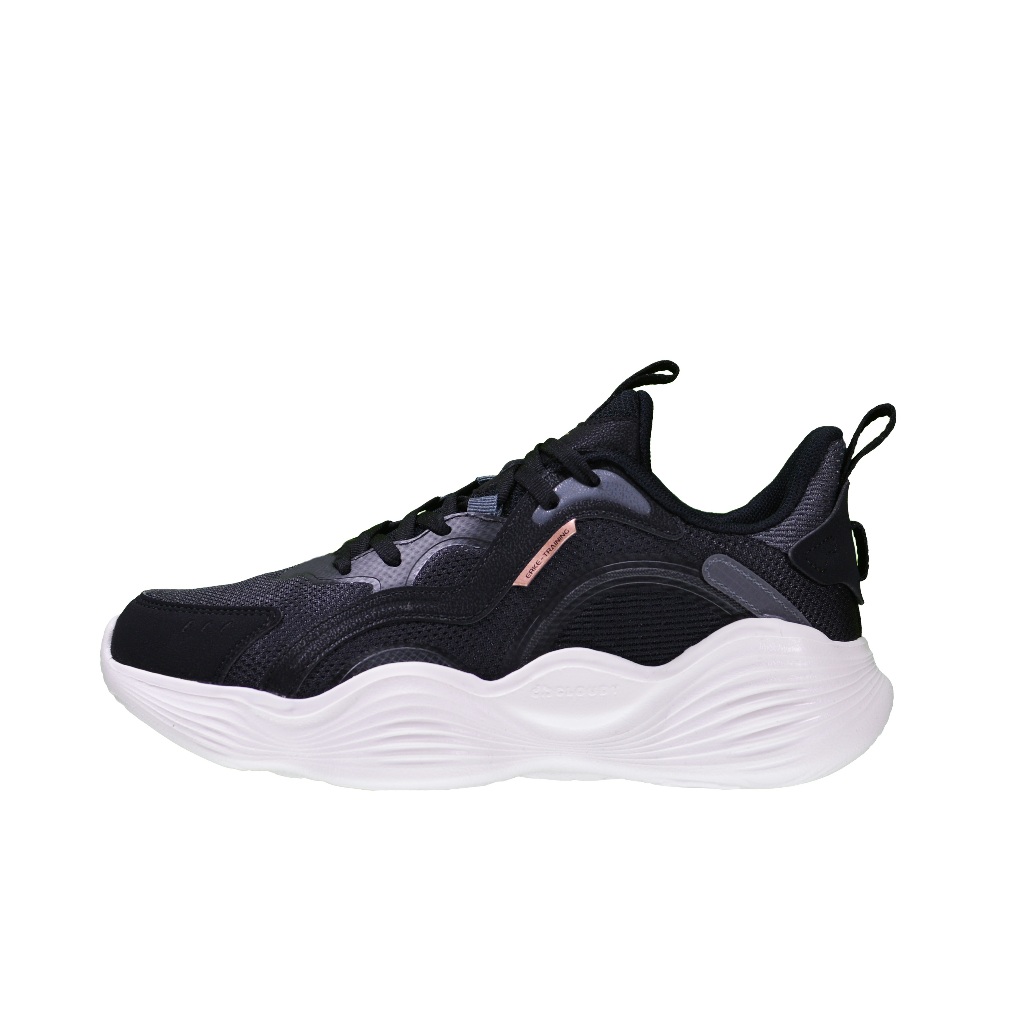ERKE Women's Cross Training Shoe 鴻星尔克女赤足型综训鞋, 正黑/碳灰 | Shopee Philippines