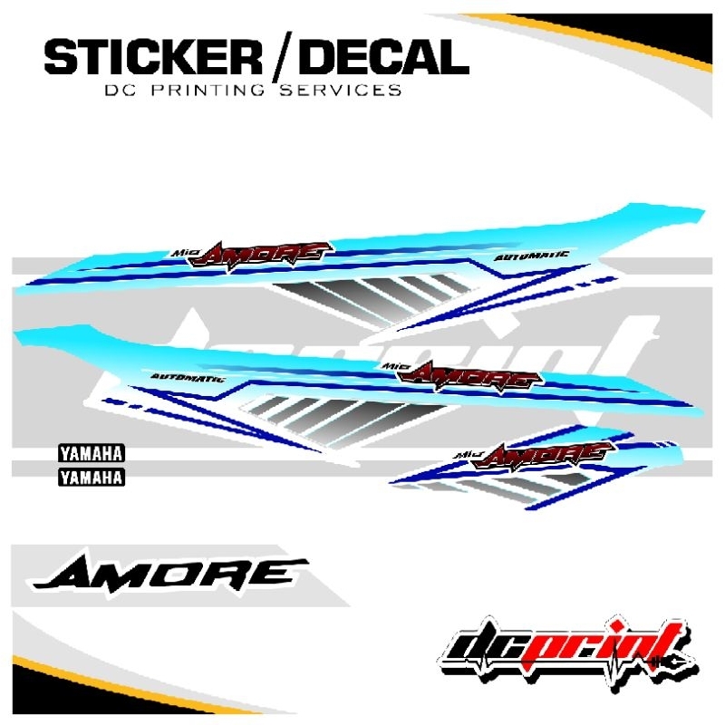 Mio Amore Stock Decal Sticker Glossy | Shopee Philippines