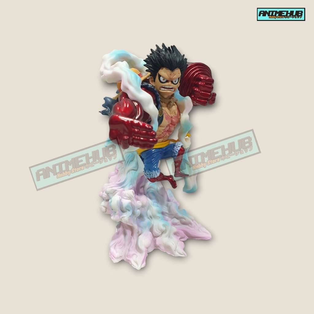 One Piece WCF Luffy Gear 4th GK YXZS Knock Off | Shopee Philippines