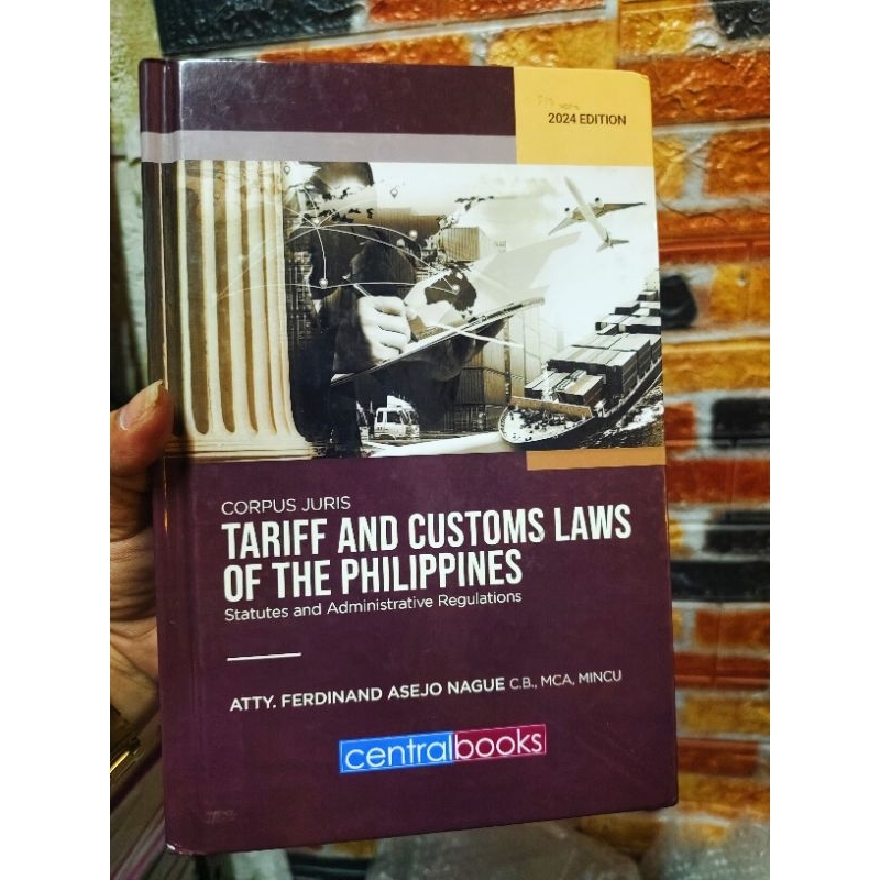 TARIFF AND CUSTOMS LAWS OF THE PHILIPPINES 2024 EDITION | Shopee ...