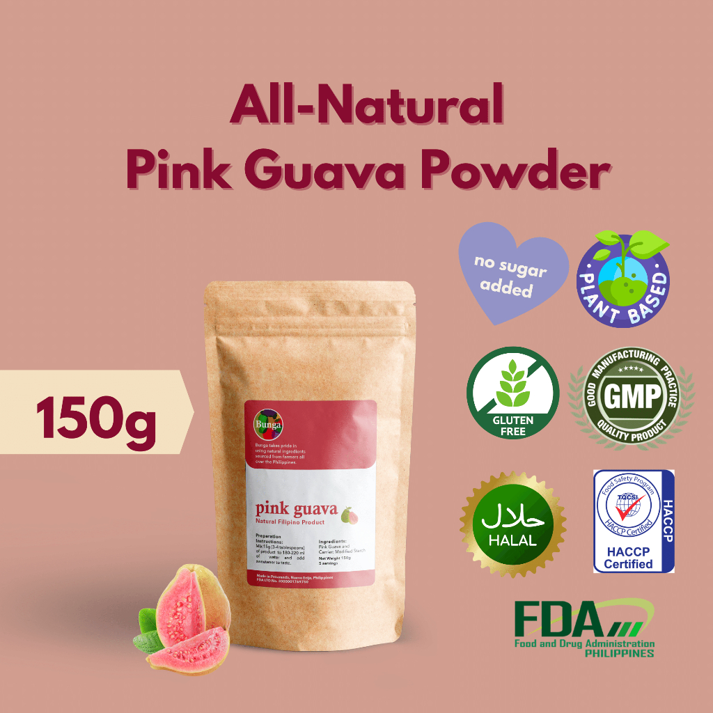 Natural Pink Guava Powder (150 grams) | Shopee Philippines
