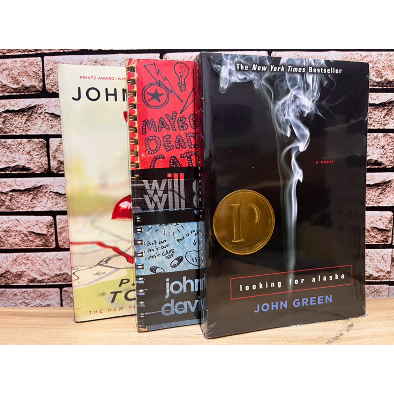 John Green Books Set (Paper Towns, Will Grayson, Will Grayson & Looking ...