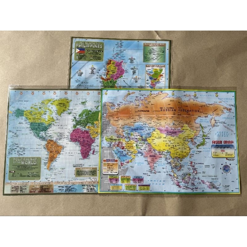 Pamplete Maps Small with Cover (Bondpaper Size) | Shopee Philippines