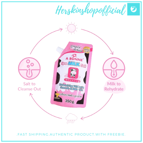 A Bonne Spa Milk Salt Scrub 350g | Shopee Philippines