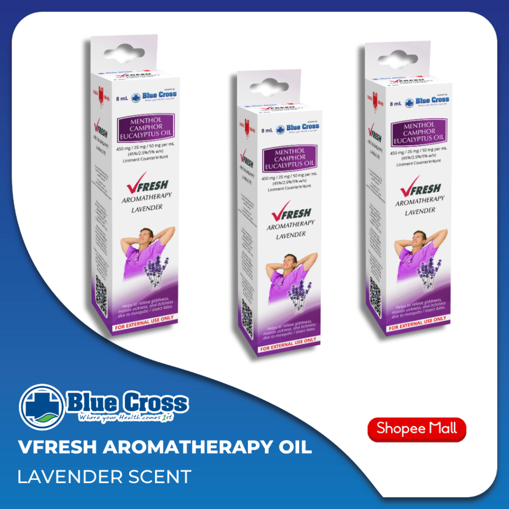 Vfresh Aromatherapy Oil Roll On (Lavender Scent) | Shopee Philippines