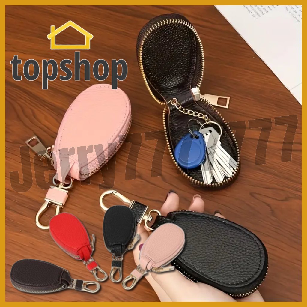 TOPSHOP 1pc Car Key Wallets Women Couples Zipper Door Keys ...