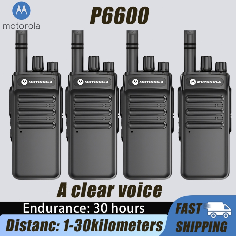 Motorola P6600 two way radio Watts Walkie Talkies waterproof and ...
