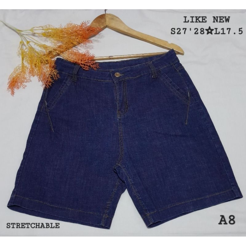 BERMUDA TOKONG RIPPED DENIM SHORT | NEW ARRIVAL PRELOVED | Shopee ...