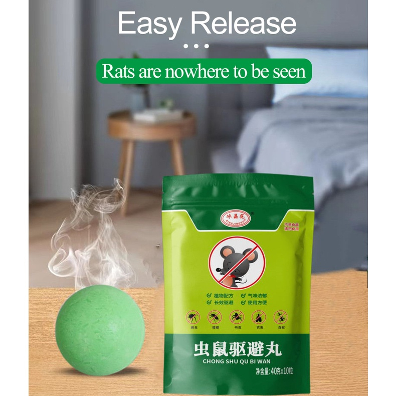 Mothballs For Rats Powerful Mouse Repeller Rat Repellent Non-Toxic ...